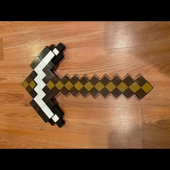minecraft | Toys | Minecraft Play Convertible Pickaxesword | Poshmark